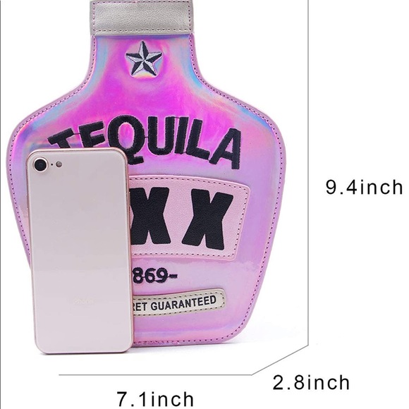 Dolls Kill | Bags | Holographic Takillya Bottle Purse | Poshmark
